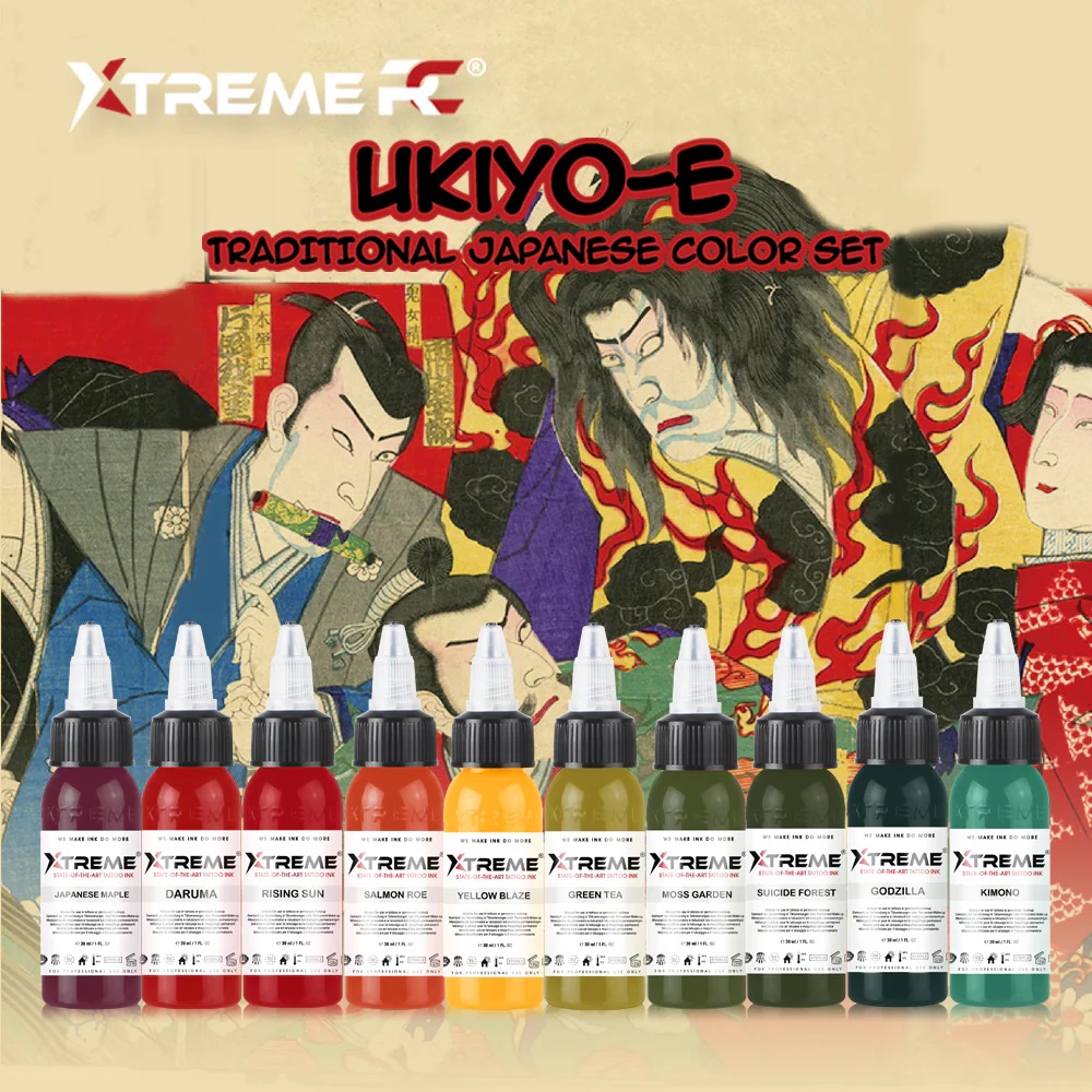 UKIYO_E - TRADITIONAL JAPANESE Color Set - EXTREME INK